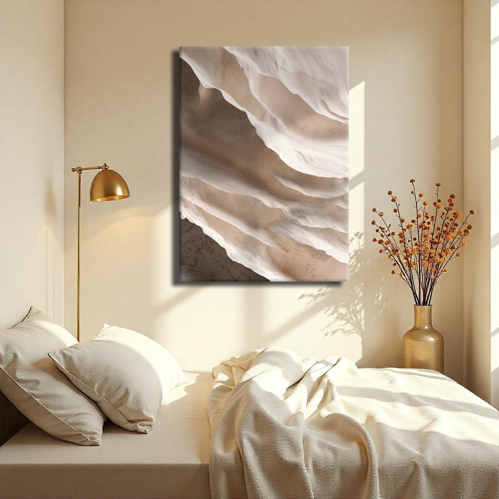 Light Neutral Impasto Wall Art – Baygall Trading Co
