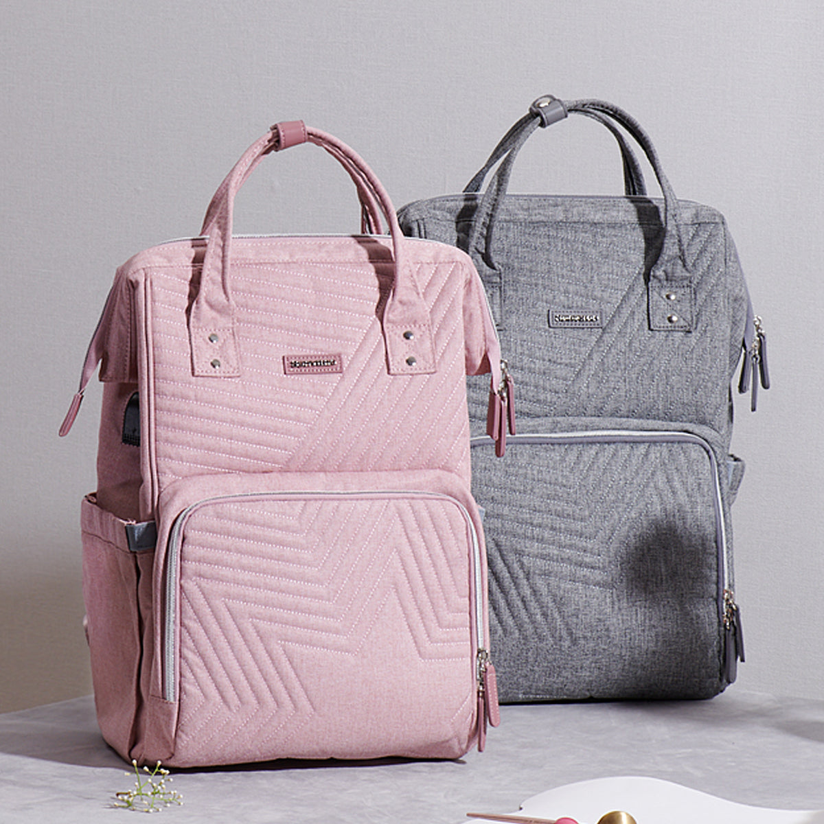 Quilted Diaper Baby Backpack - FREE SHIPPING – Baygall Trading Co